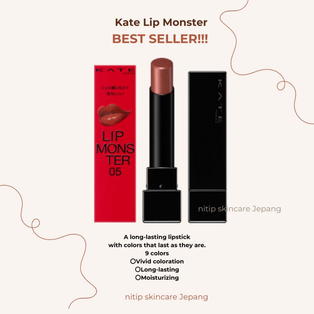 Jual kate lip monster original japan | Shopee Indonesia