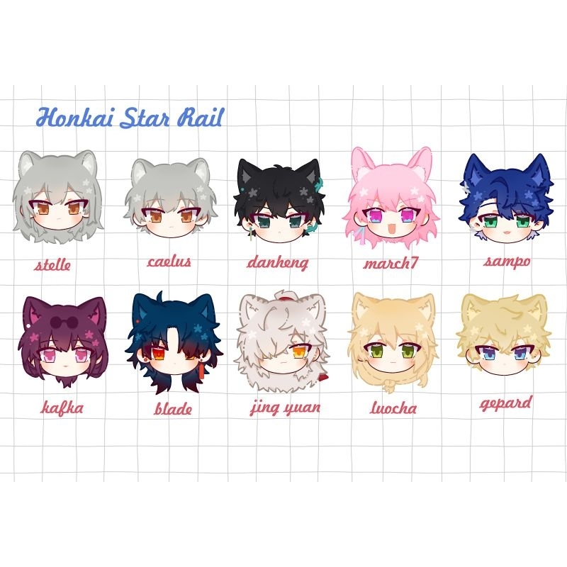 Jual stickers trigun, honkai star rail HSR, LEN | Shopee Indonesia