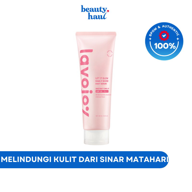 Jual LAVOJOY Let It Glow Daily Shine Body Serum Instant Tone Up SPF 20 ...