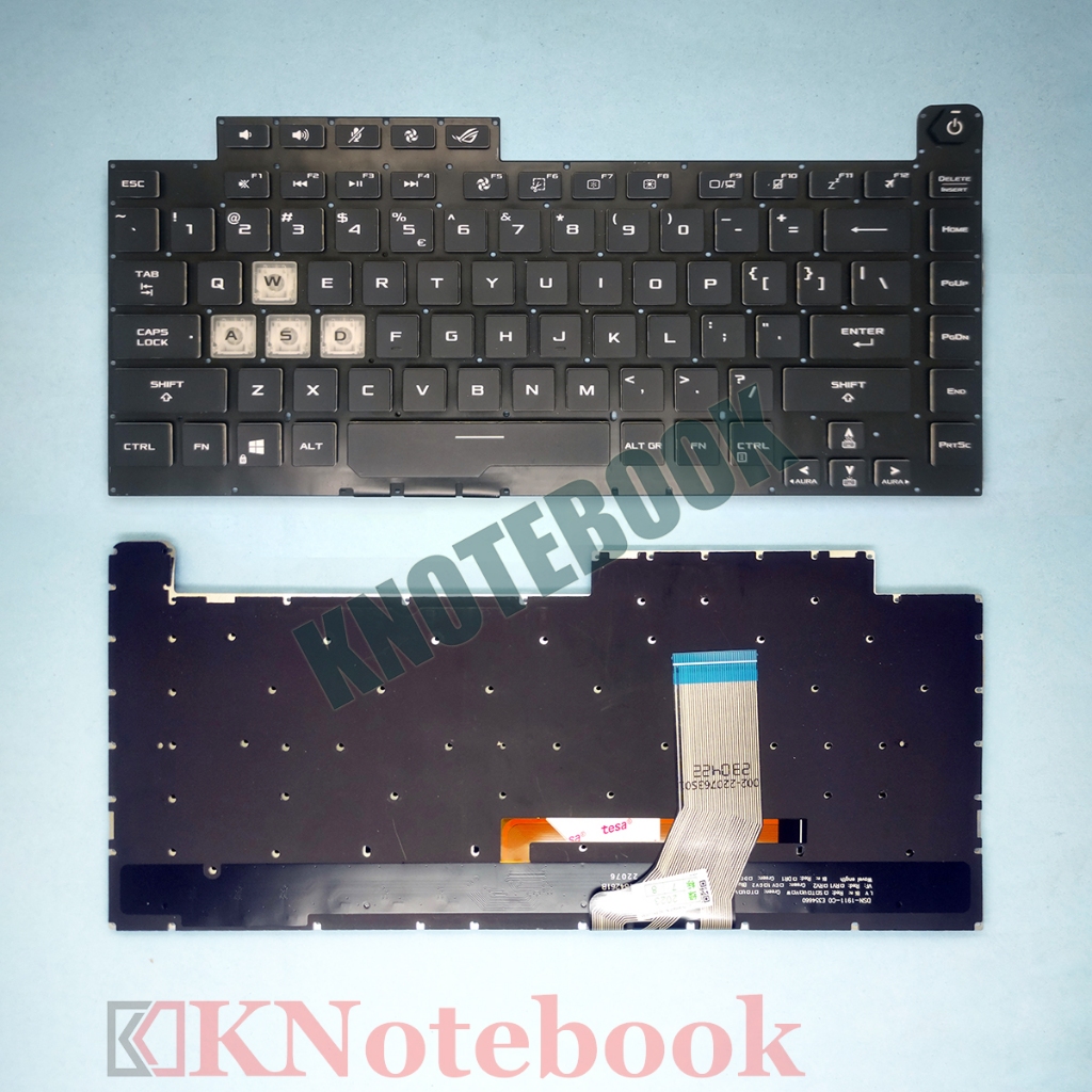 Jual Keyboard Asus ROG Strix G G531 G531GD G531GT G531GU G531GV G531GW ...