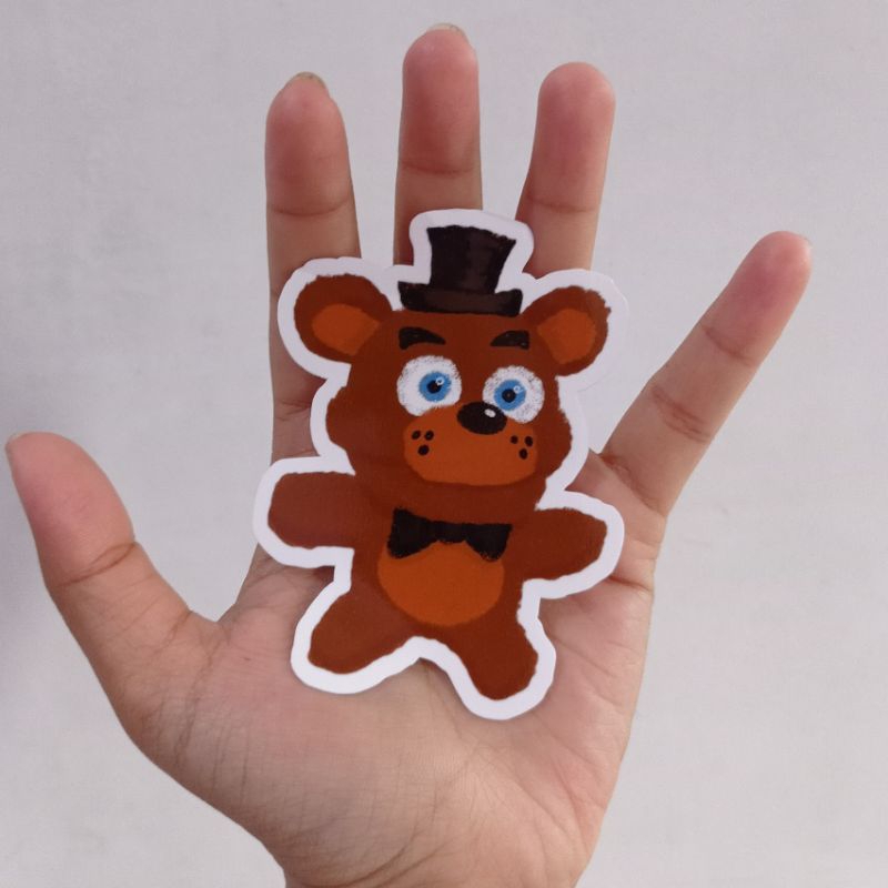 Jual Sticker FNaF goofy Freddy | Shopee Indonesia
