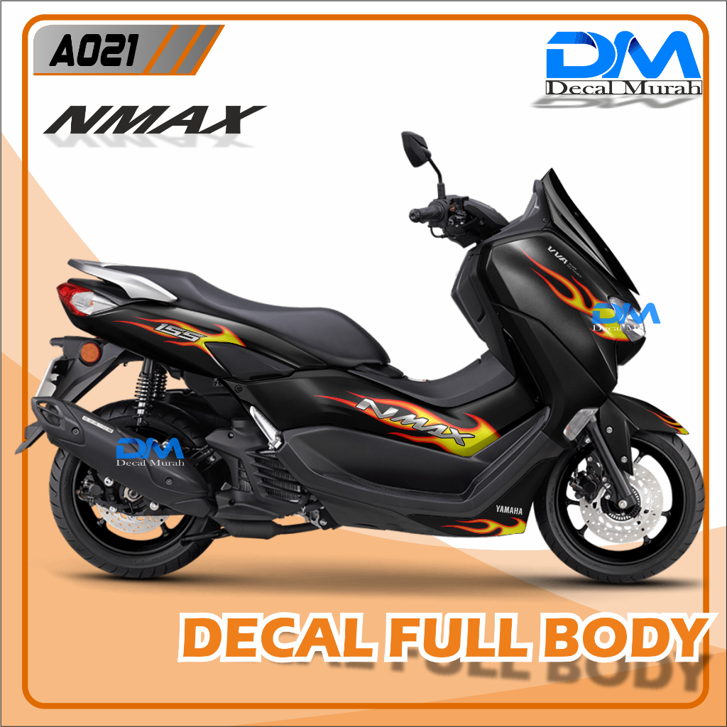 Jual STIKER DECAL YAMAHA NEW NMAX FULL BODY 2020-2023 A021 -AKSESORIS ...