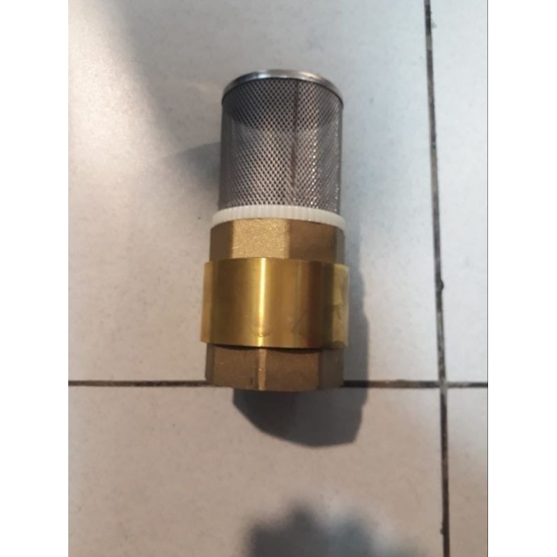 Jual Foot Valve Kuningan Drat 4"inch | Shopee Indonesia