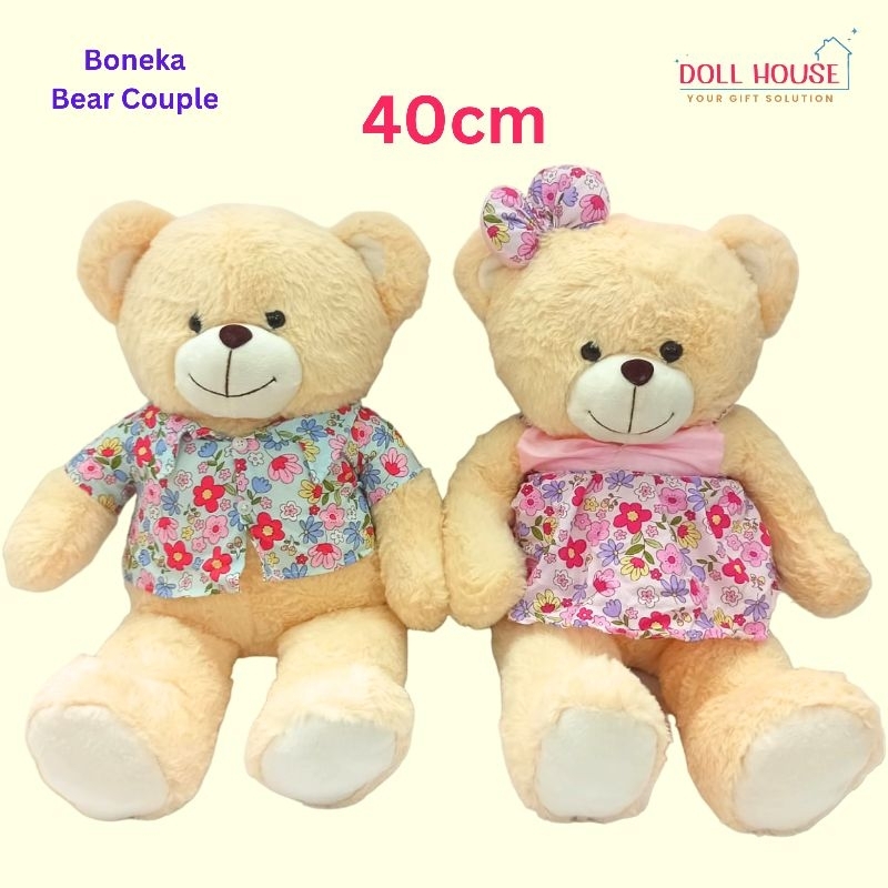Jual Boneka Beruang Couple / Boneka Bear Soni & Sonia / Boneka Bear ...