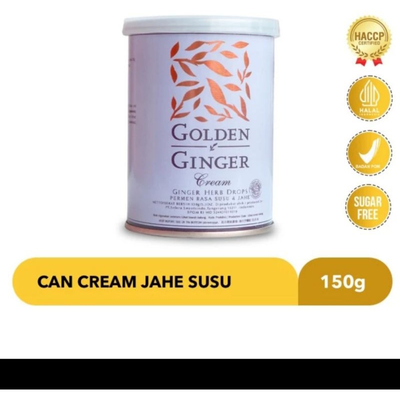 Jual Permen Jahe Golden Ginger Cream 150gr | Shopee Indonesia