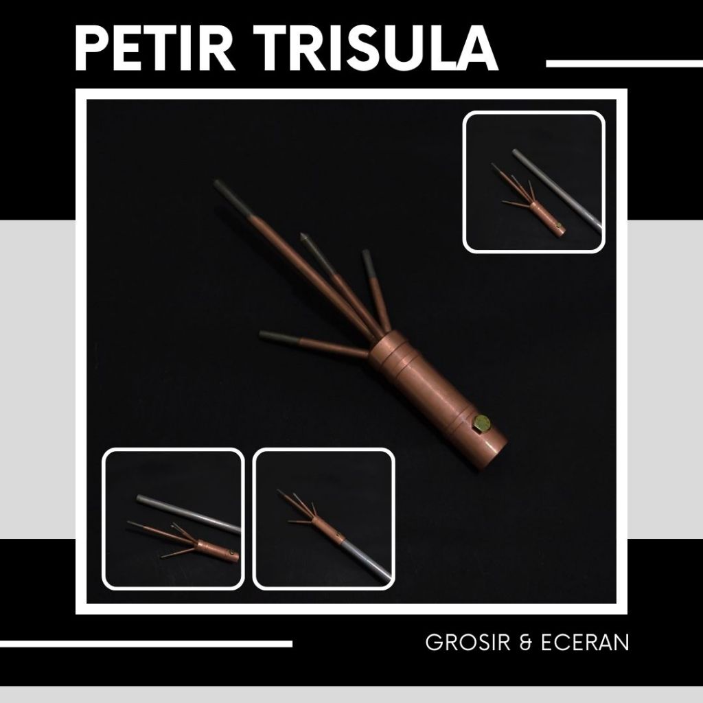 Jual Penangkal petir tombak trisula grounding anti petir listrik tombak ...