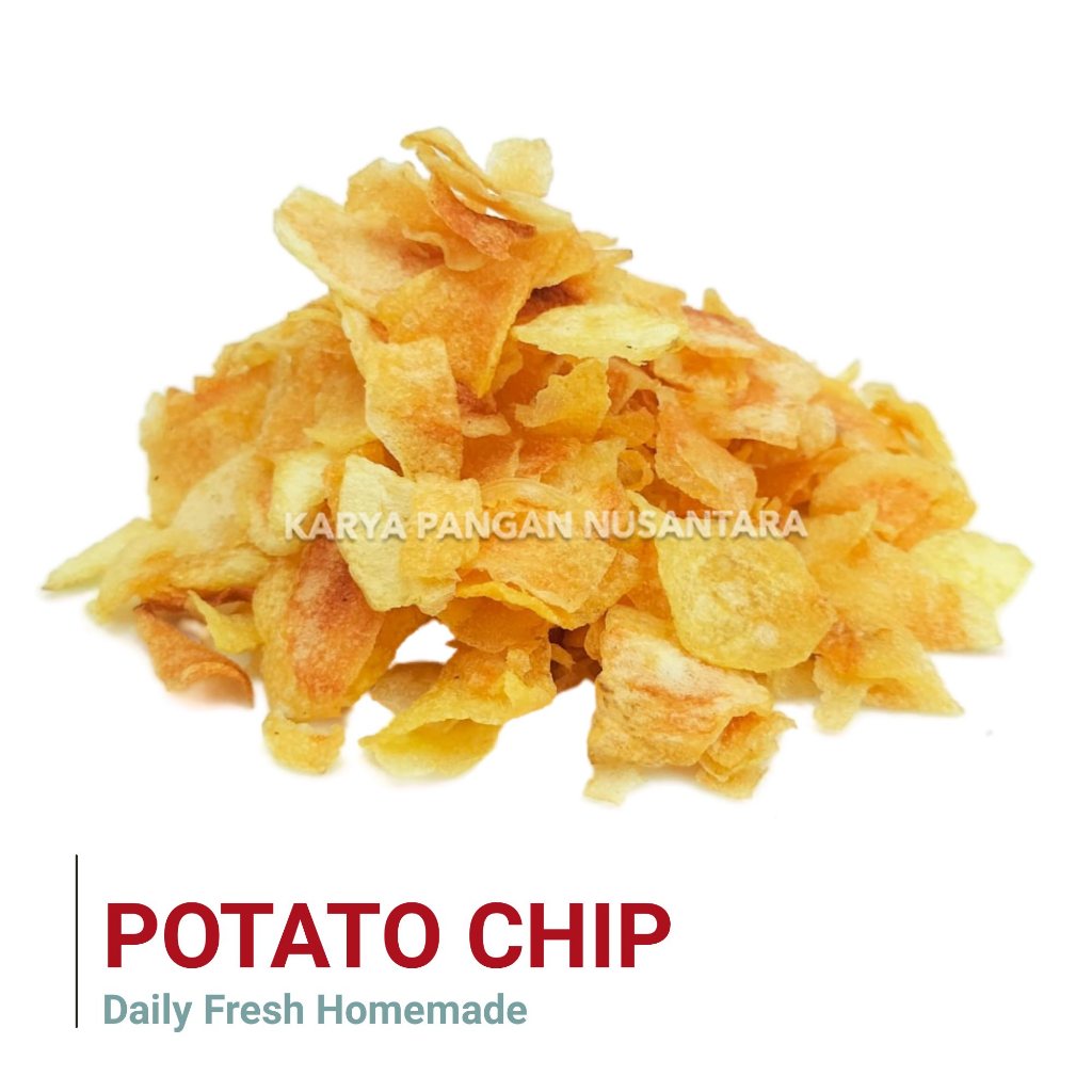 Jual CHIP KERIPIK KENTANG ORIGINAL POTATO CHIP ORIGINAL MURNI KENTANG ...