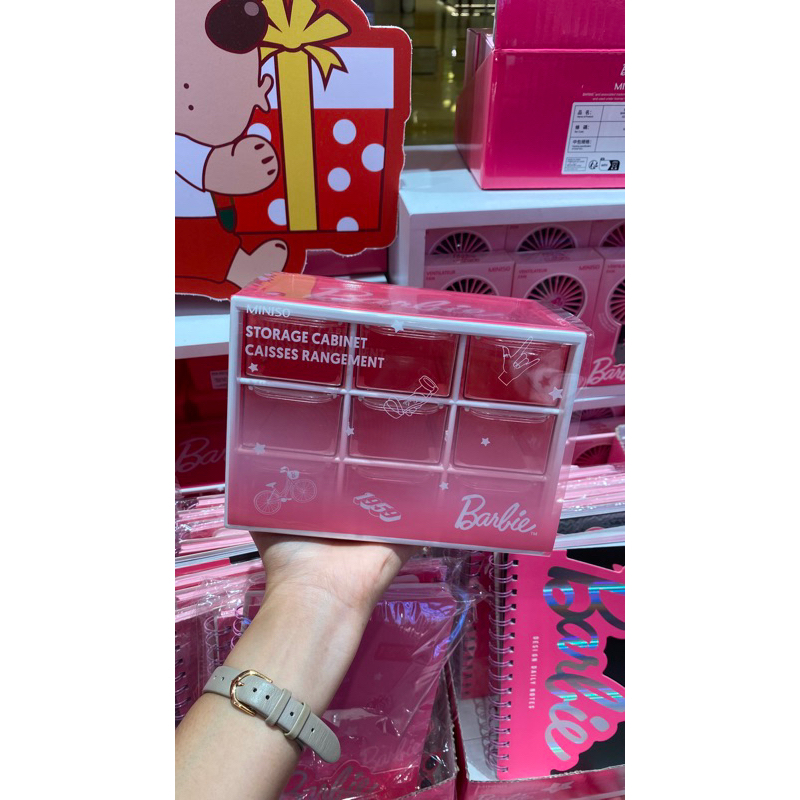 Jual Miniso x Barbie!! Storage Cabinet Barbie | Shopee Indonesia
