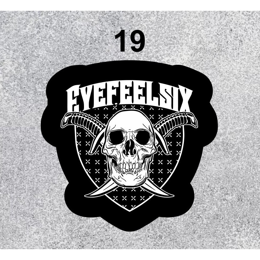 Jual STICKER BAND INDIE 4 /STICKER AESTHETIC BAND INDIE / STICKER HELM ...