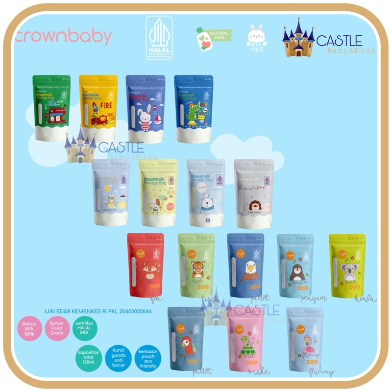 Jual Crown Baby - Kantong Asi - Breastmilk Storage - Asi bag - Tempat ...