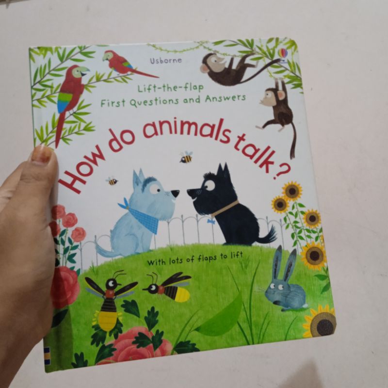 Jual [NEW BOOK] USBORNE HOW DO ANIMALS TALK | Shopee Indonesia
