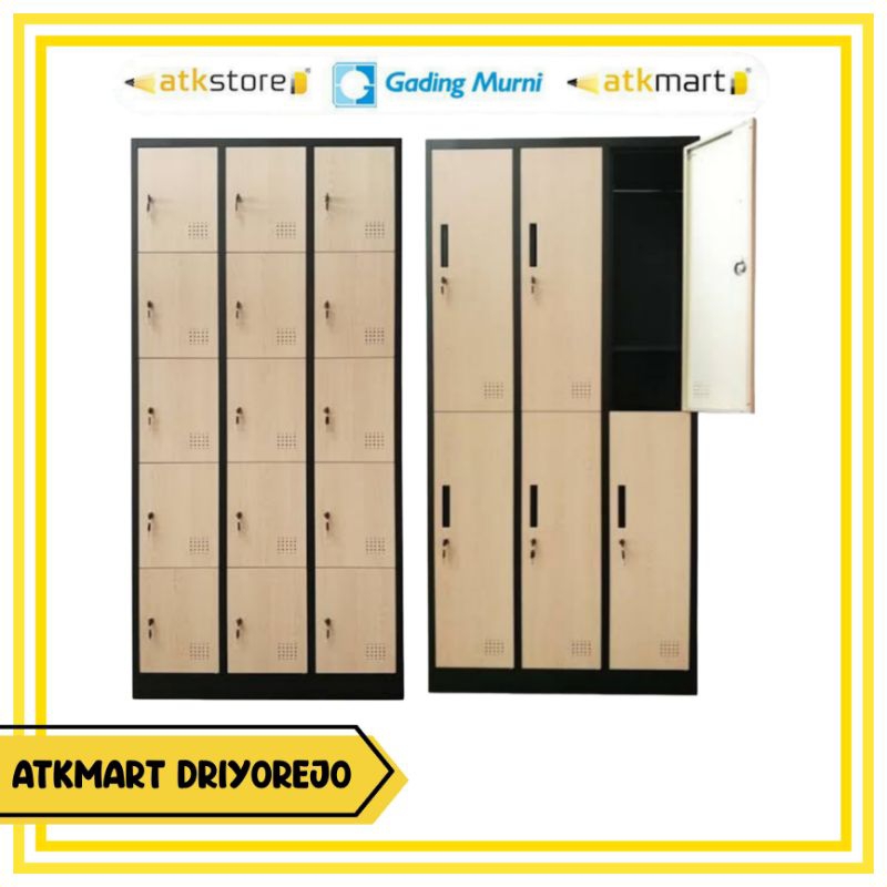 Jual TIGER LOCKER WOOD BLACK SANDY SERIES - TIGER ALMARI LEMARI LOKER ...