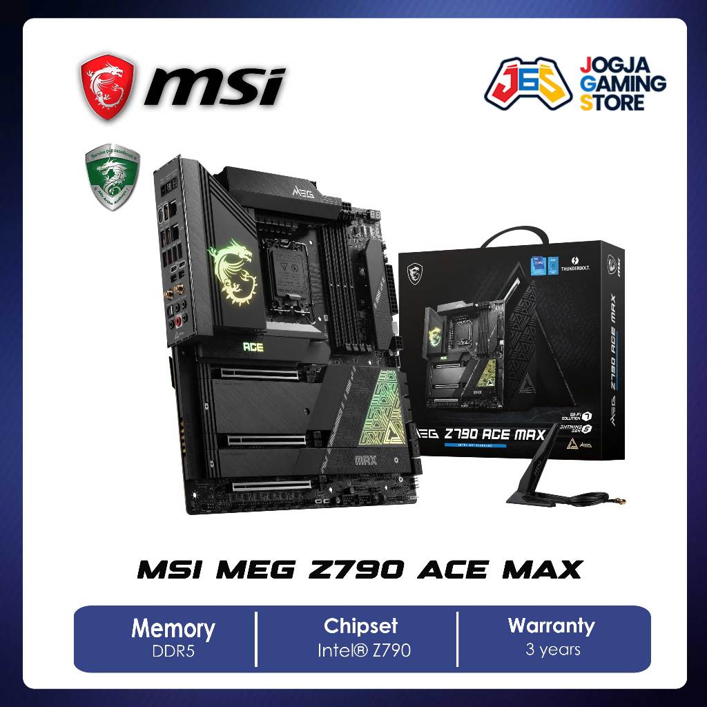 Jual MSI MEG Z790 Ace Max Motherboard Intel | Shopee Indonesia