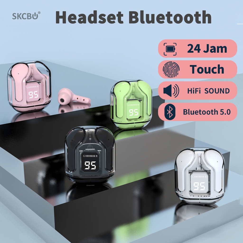 Jual SKCBO UItrapods Headset Bluetooth TWS Wireless Headphone Bluetooth ...