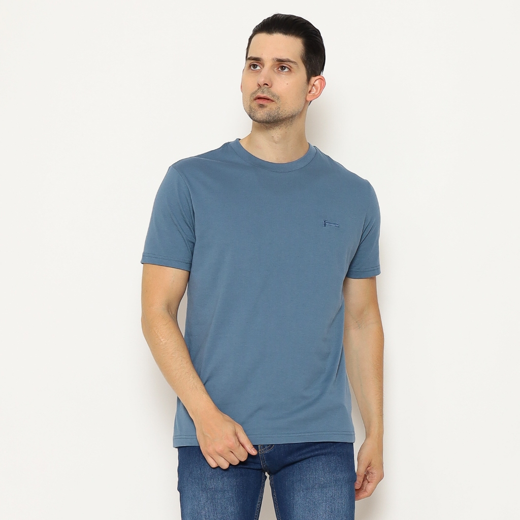 Jual Hammer Men Basic T-Shirt Z1TO001B1 | Kaos Lengan Pendek Pria Biru | Shopee Indonesia