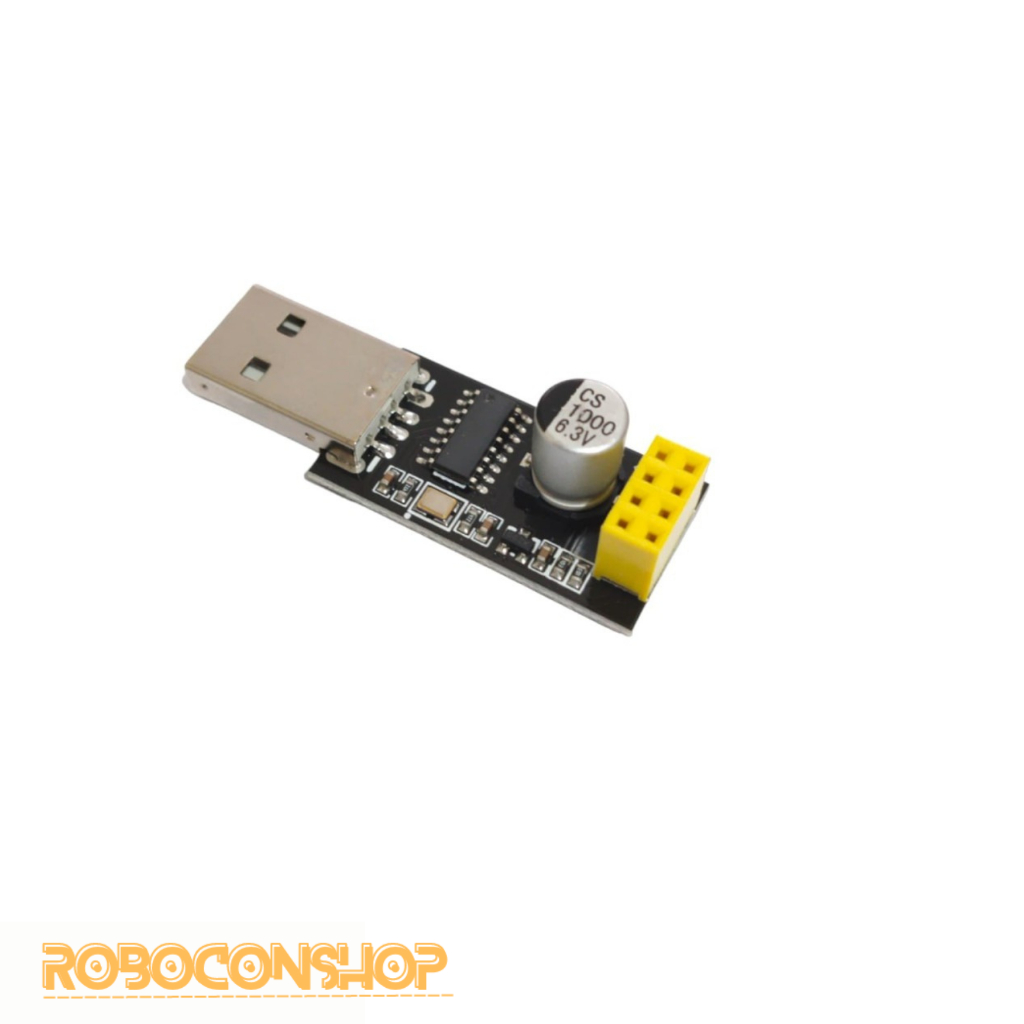 Jual CH340 USB TO SERIAL ESP8266 ESP-01 WIFI ADAPTER MODULE | Shopee ...