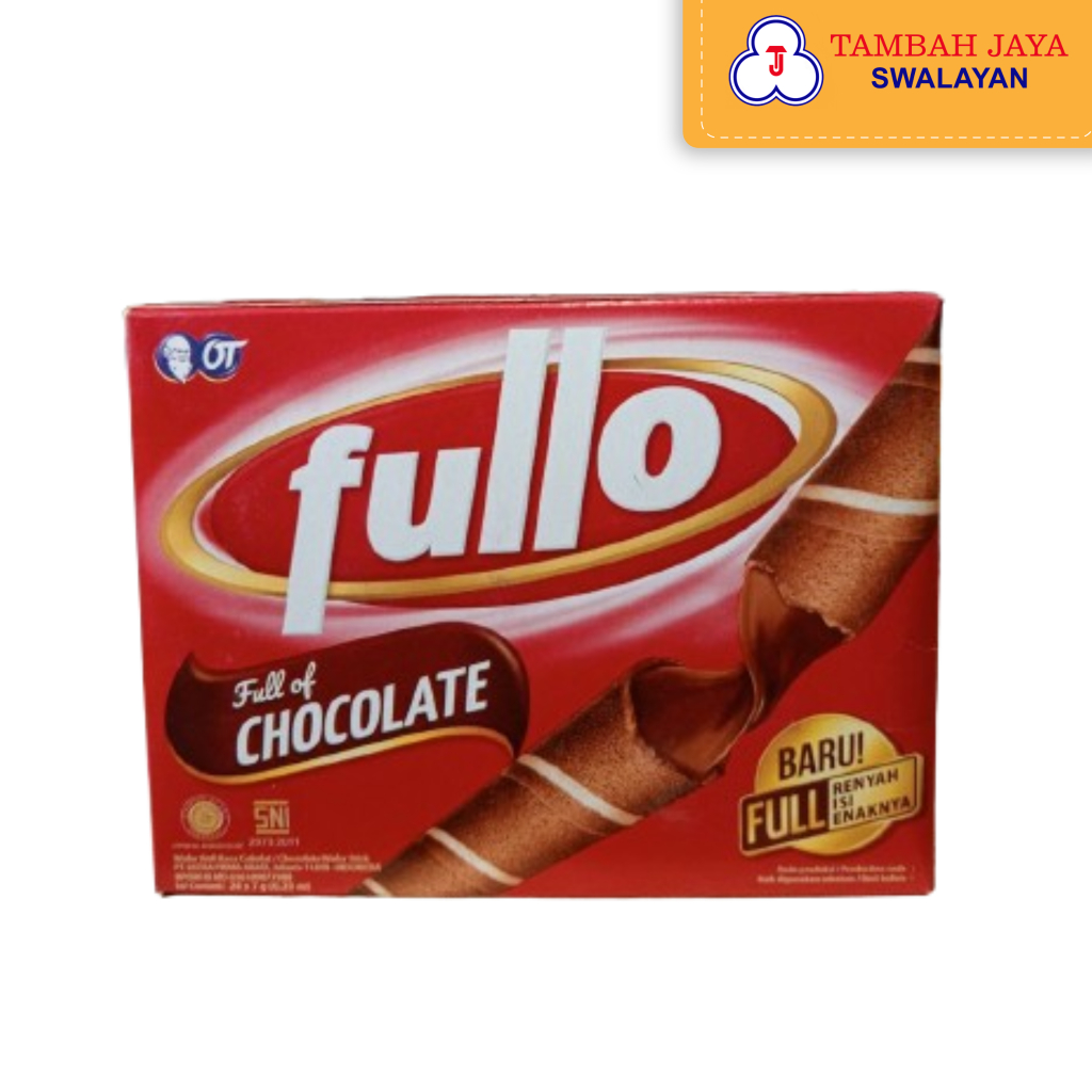 Jual Fullo Wafer Roll Coklat Box 24x7gr | Shopee Indonesia
