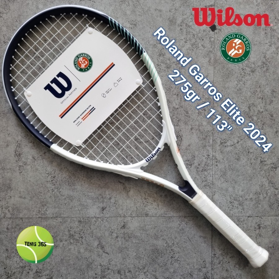 Jual Raket Tenis Wilson X Roland Garros Elite 2024 ( 275gr / 113 ...