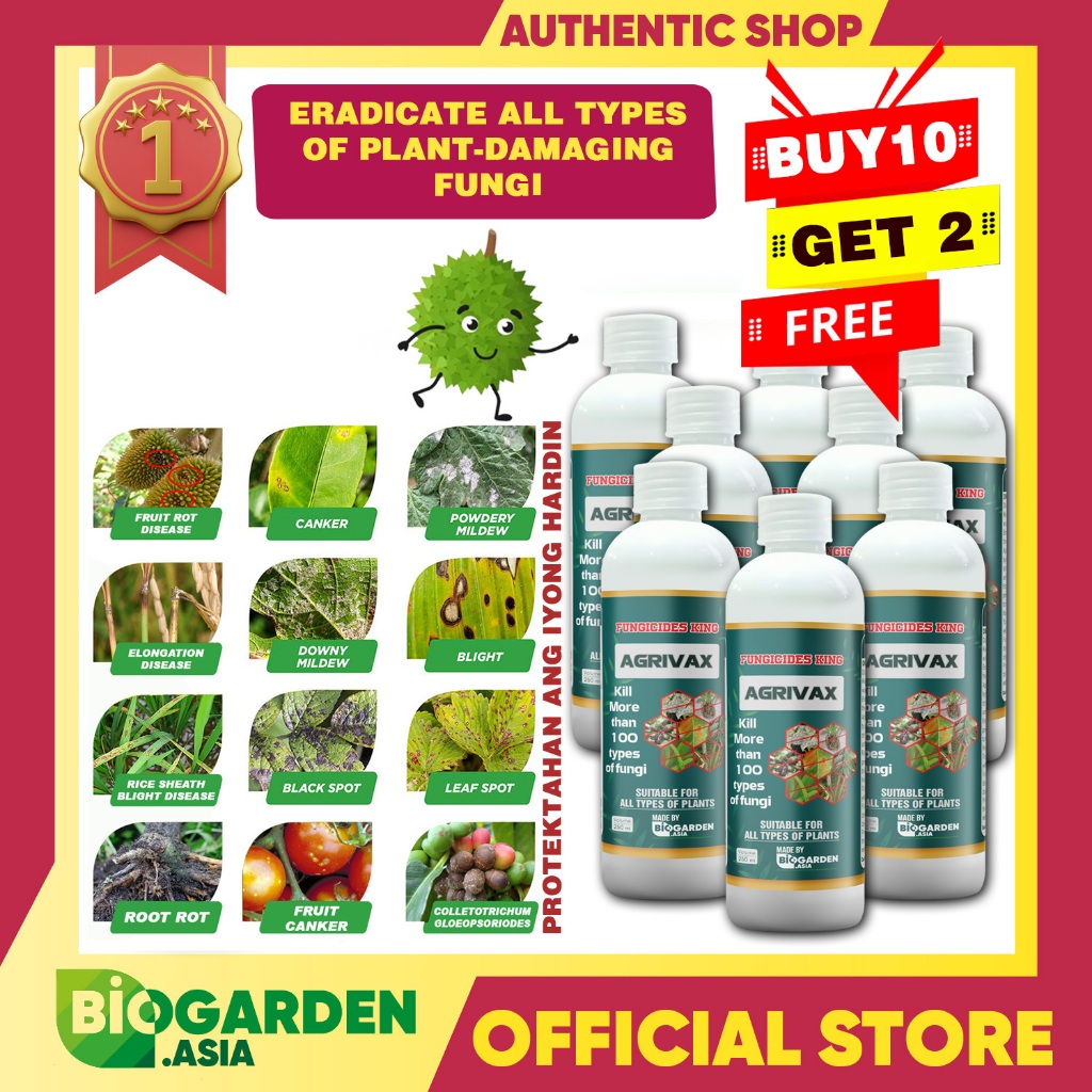 Jual Pestisida jamur tanaman premium Agrivax - menghancurkan segala ...