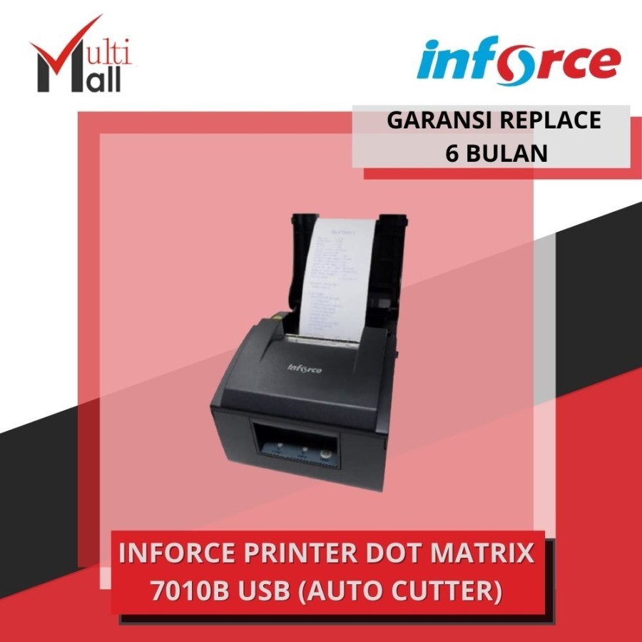 Jual Printer Inforce Dot Matrix 7010B USB (AUTO CUTTER) | Shopee Indonesia