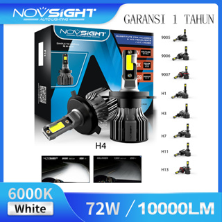 Jual Novsight Lampu Depan Mobil N39 9005 9006 H4 H7 H11 72w 10000lm lampu kabut lampu depan 2 ...
