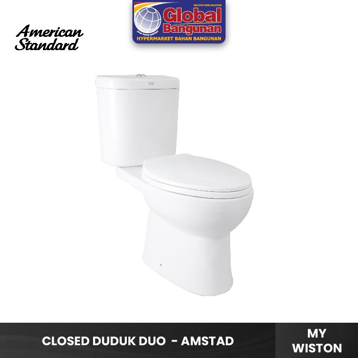 Jual Closet Duduk Duo My Wiston SF WHITE - AMSTAD | Shopee Indonesia