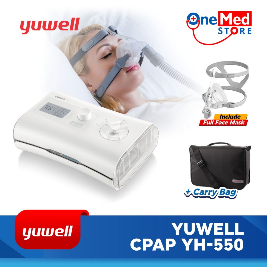 Jual AUTO CPAP Sleep Apnea Breath Therapy YUWELL YH550 - Terapi Anti Ngorok | Shopee Indonesia