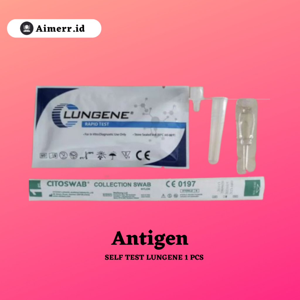 Jual Alat Test Swab Antigen Hidung Termurah 100% Original 1Pcs | Shopee ...