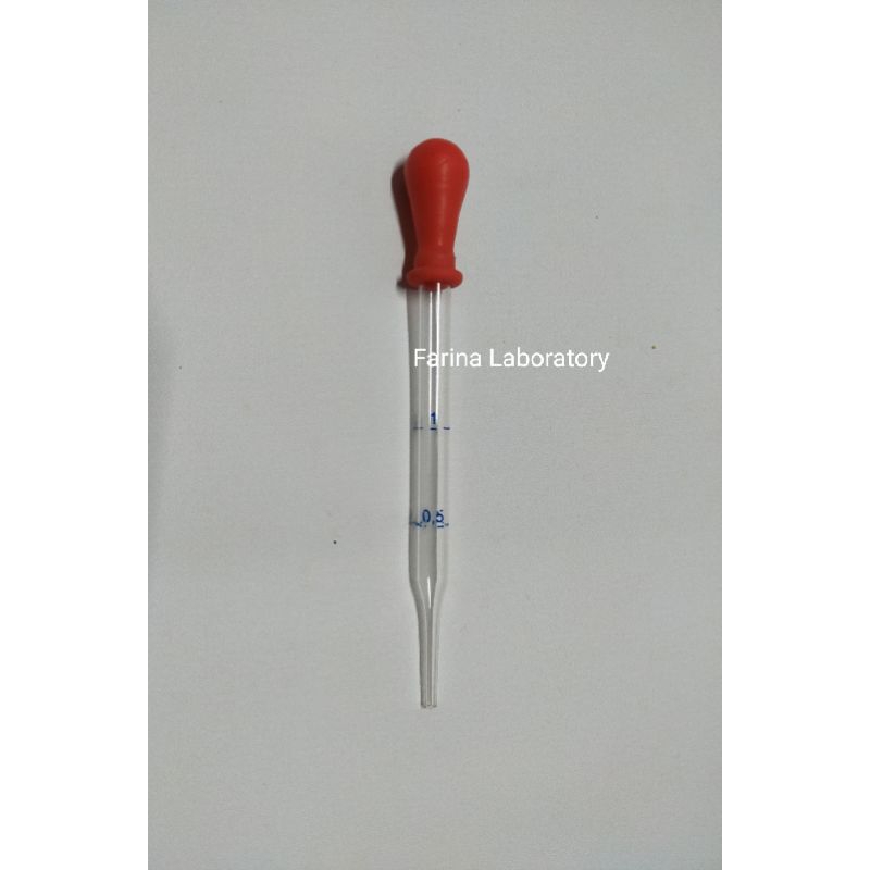 Jual Pipet Tetes Skala-Dropping Pipette 1ml Pyrex | Shopee Indonesia