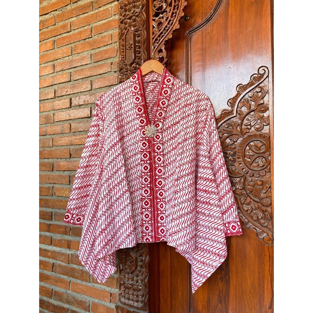 Jual [PREMIUM] Blus Kartini GARUTAN MERAH PUTIH Series Batik Kartini ...