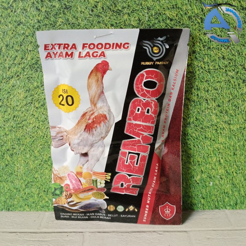 Jual REMBO by Rubby pakhoy RP EXTRA FOODING AYAM LAGA ISI 20 STIK ...