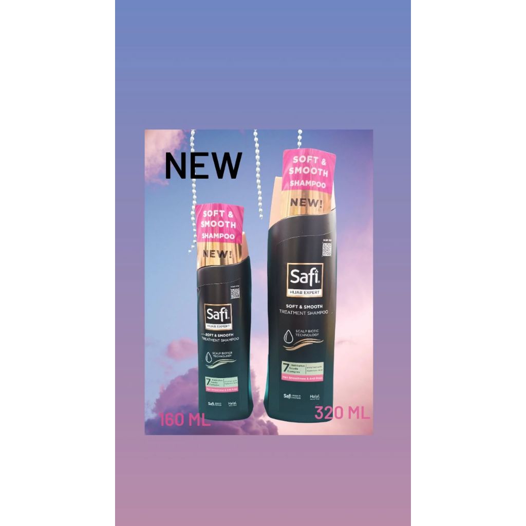 Jual SAFI HIJAB EXPERT SHAMPO 160 ML ( NEW PACKAGING) | Shopee Indonesia