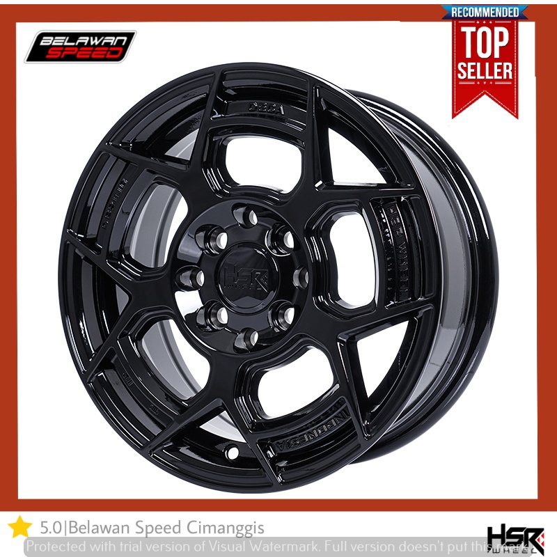 Jual PELEK MOBIL RACING VELG MODIFIKASI RING 14 R14 HSR FE03 PCD 4X100/114,3 UNTUK WULING AIR EV ...