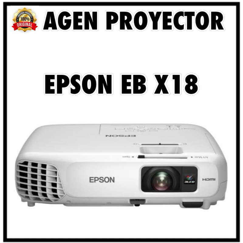 Jual PROYECTOR EPSON EB X18 ORIGINAL | Shopee Indonesia