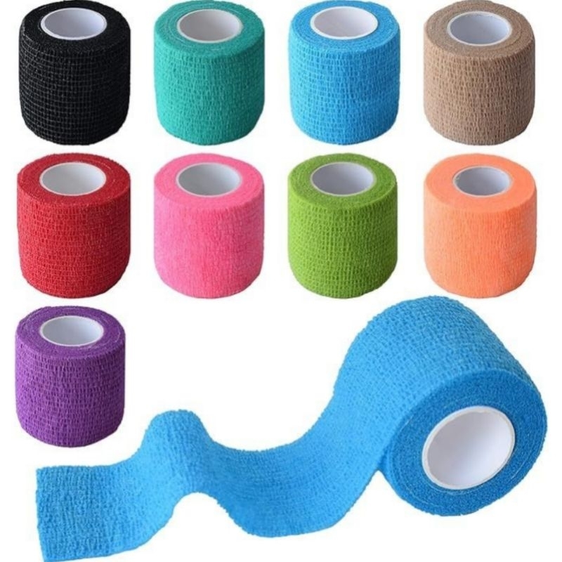 Jual Finger Wrist Tape Perban Plaster Elastis Jari Tangan Kaki Olahraga ...