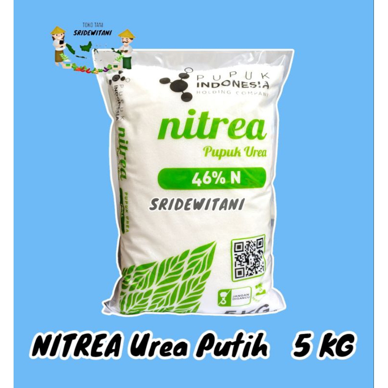 Jual Pupuk Urea Putih NITREA 5 KG Kemasan Pabrik Pupuk Penyubur Semua ...
