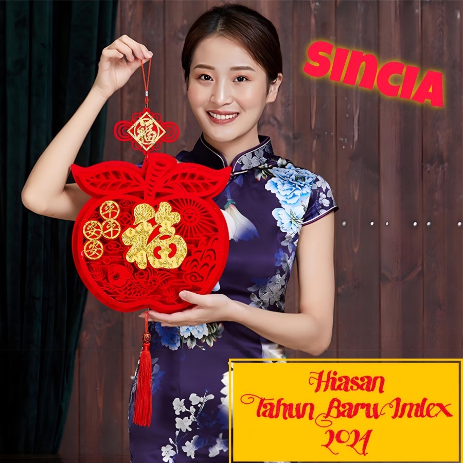 Jual Hiasan IMLEX 2024 Naga - Gantungan atau Tempelan Dinding Imlek ...