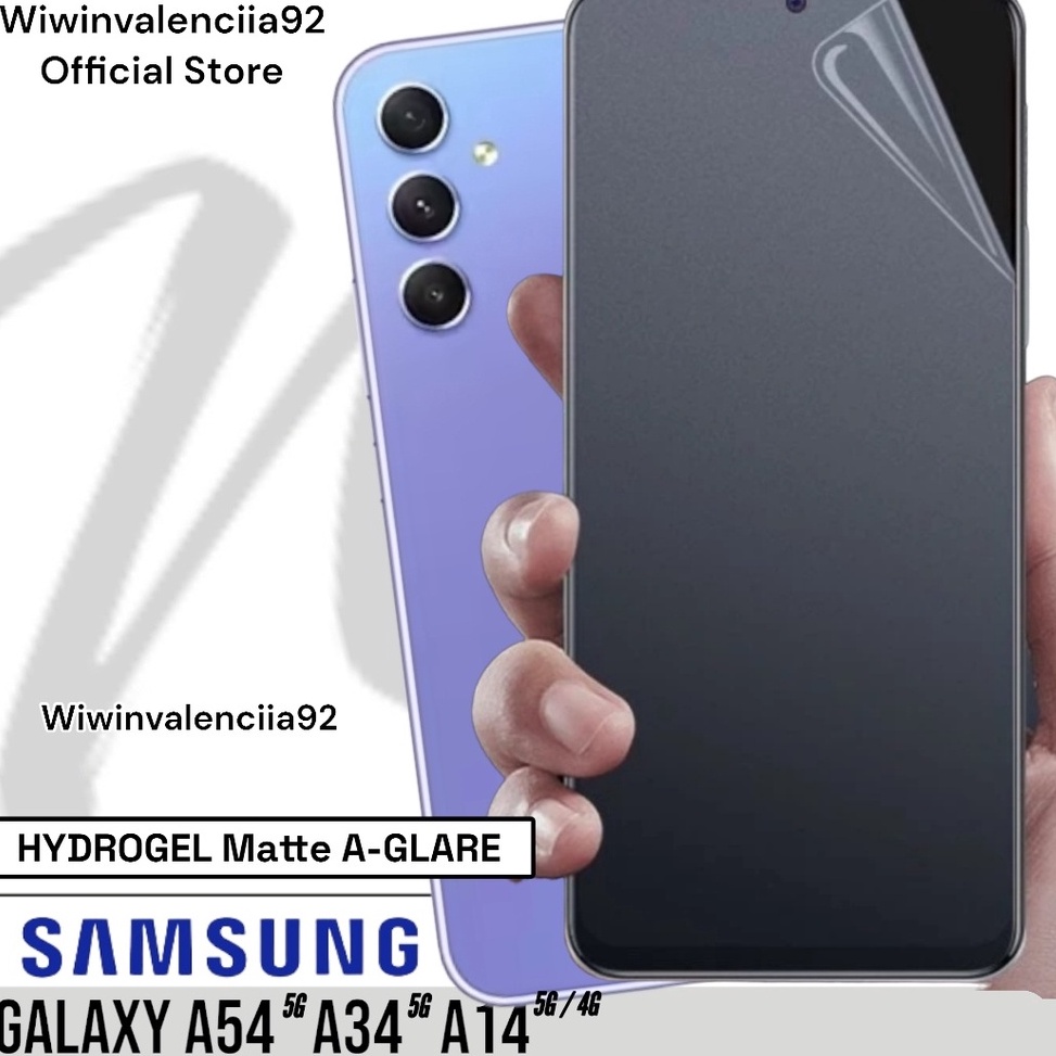 Jual Sale code6n1Mb HYDROGEL AGLARE MATTE FrontBack SAMSUNG A545G A14 A53 A52s A23 A52 A345G A33 ...