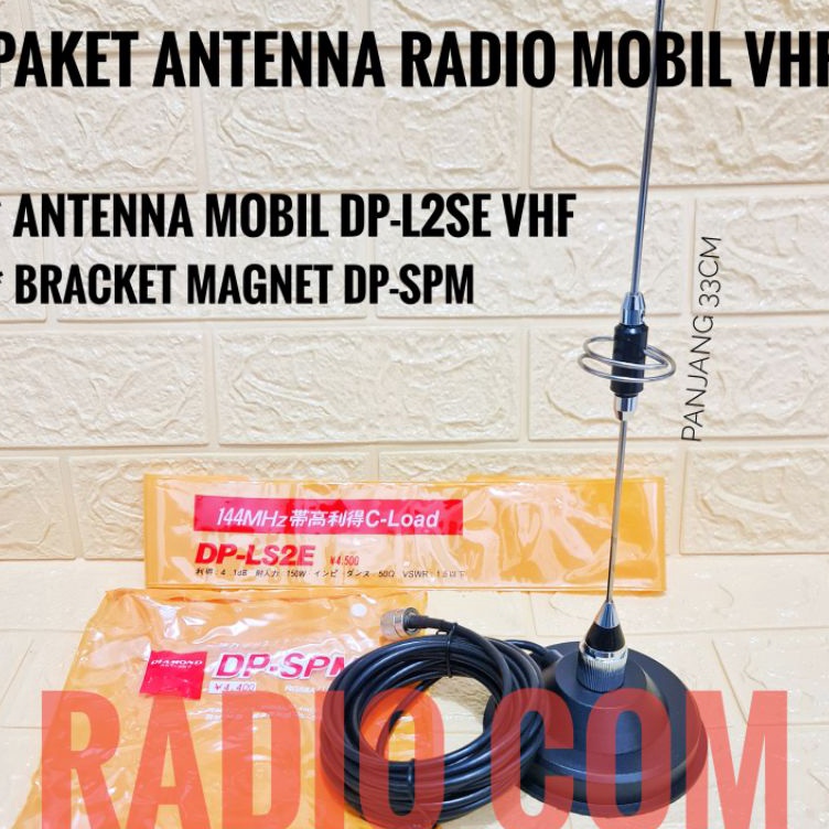 Jual kI PAKET ANTENA RIG MOBIL VHF DPL2SE PLUS BRACKET MAGNET ANTENNA RADIO RIG HT VHF DP L2SE ...