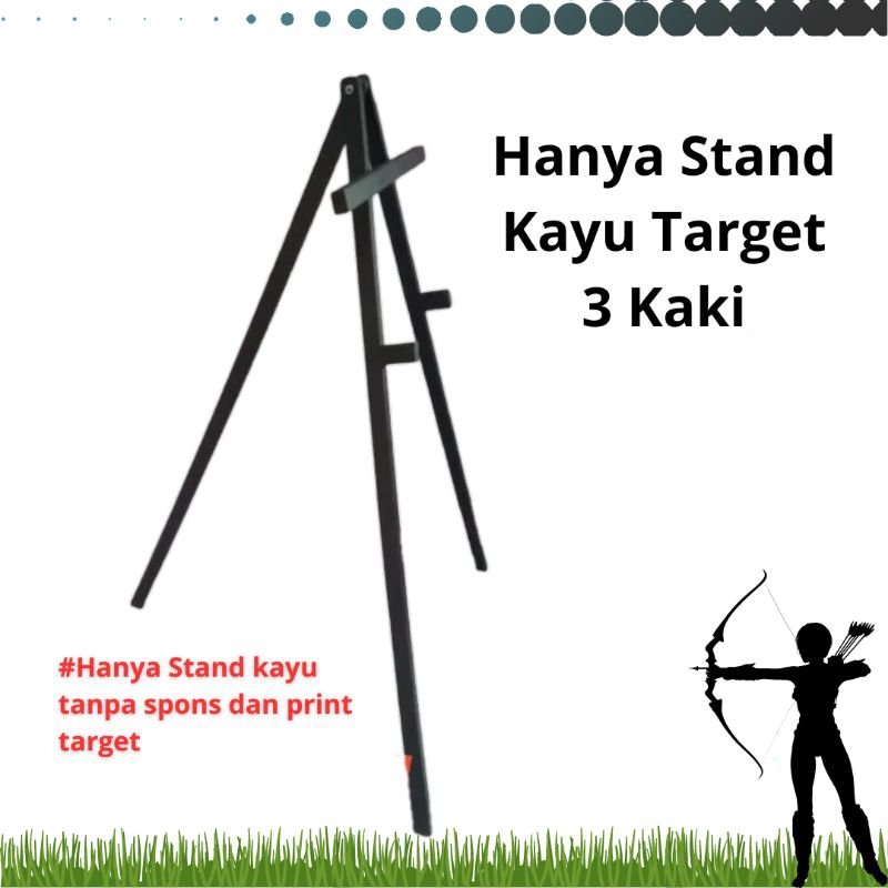Jual Stand Target Panah Kayu 3 Kaki | Shopee Indonesia