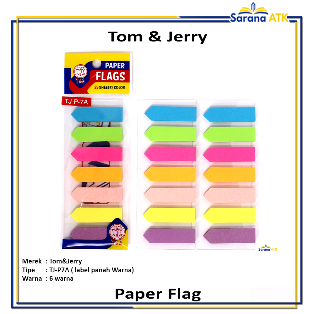 Jual Tom & Jerry - Label Panah Tj-P7A Colors Arrow - Pad | Shopee Indonesia