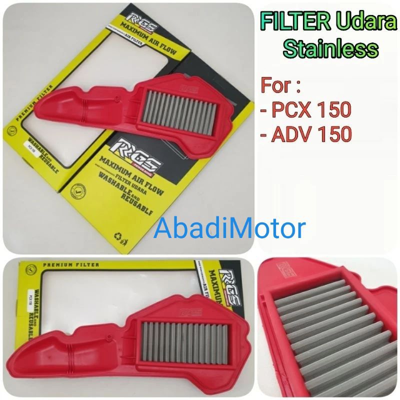 Jual Filter udara saringan udara RGS Honda Pcx 150 / Adv 150 | Shopee ...