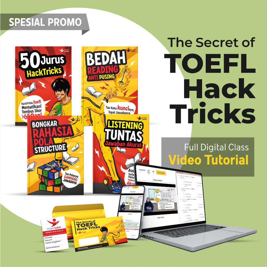 Jual TOEFL HACK TRICK (SPESIAL PROMO) | Shopee Indonesia