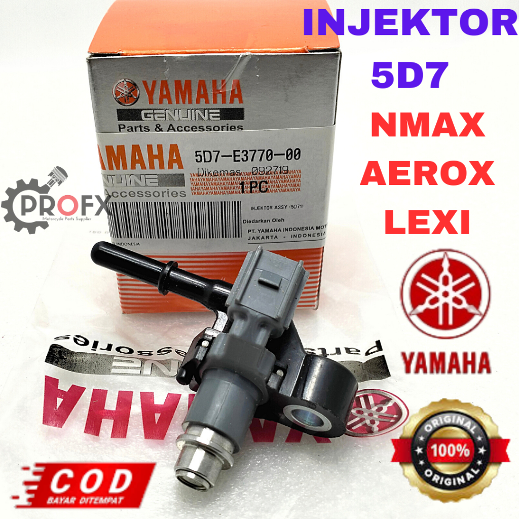 Jual INJEKTOR ASSY NMAX, AEROW, LEXI YAMAHA 5D7 KUALITAS ORIGINAL YGP ...