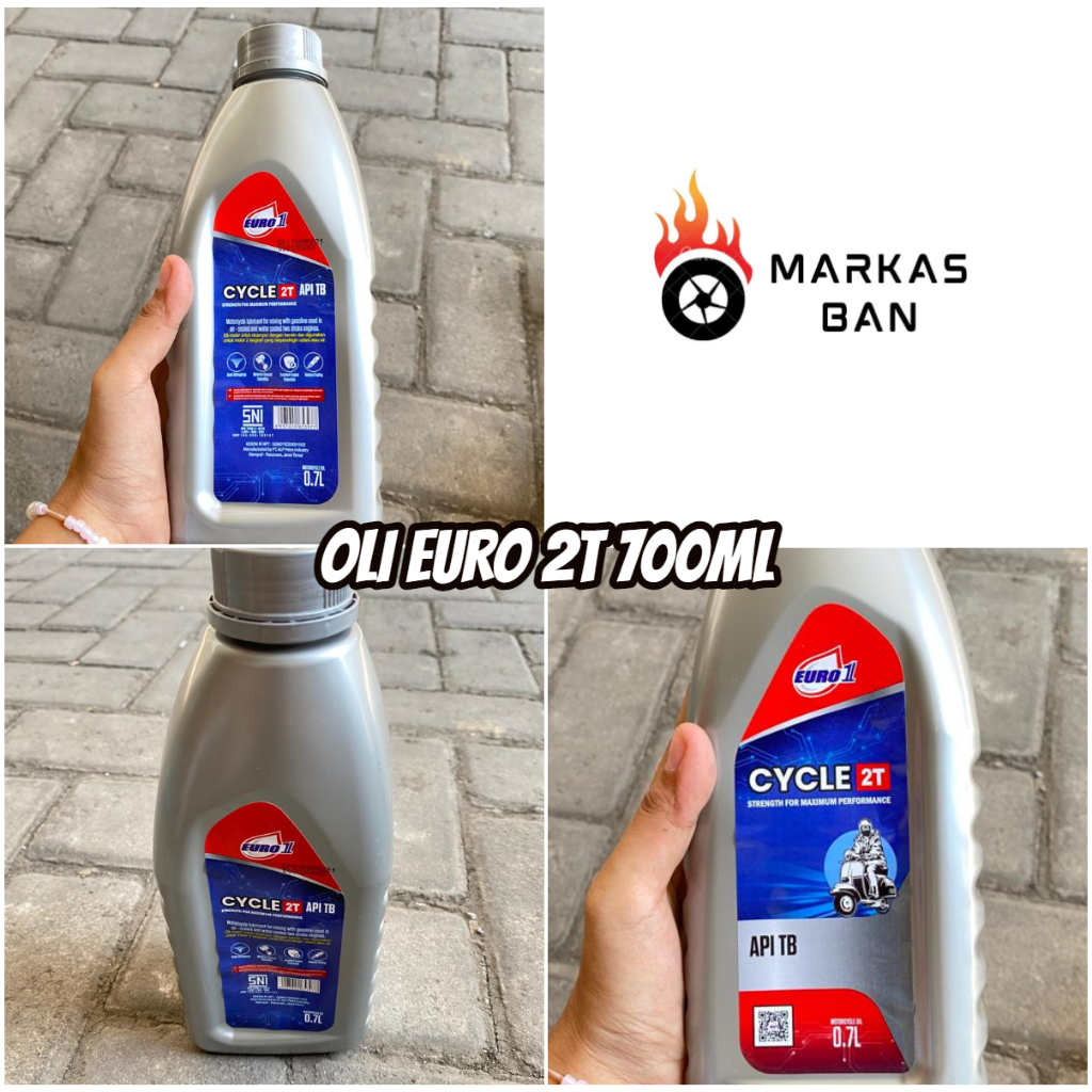 Jual OLI EURO 1 2T CYCLE 0.7 LITER //EURO1 OLI MOTOR 2T 2 TAK 700 ML/0 ...