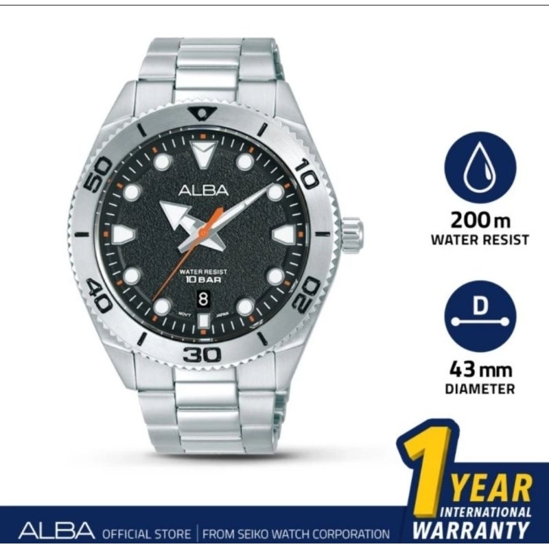 Jual Alba AS9T15#AS9T15#AS9T15X1#Alba AS9T15X1#jam tangan pria Alba ...