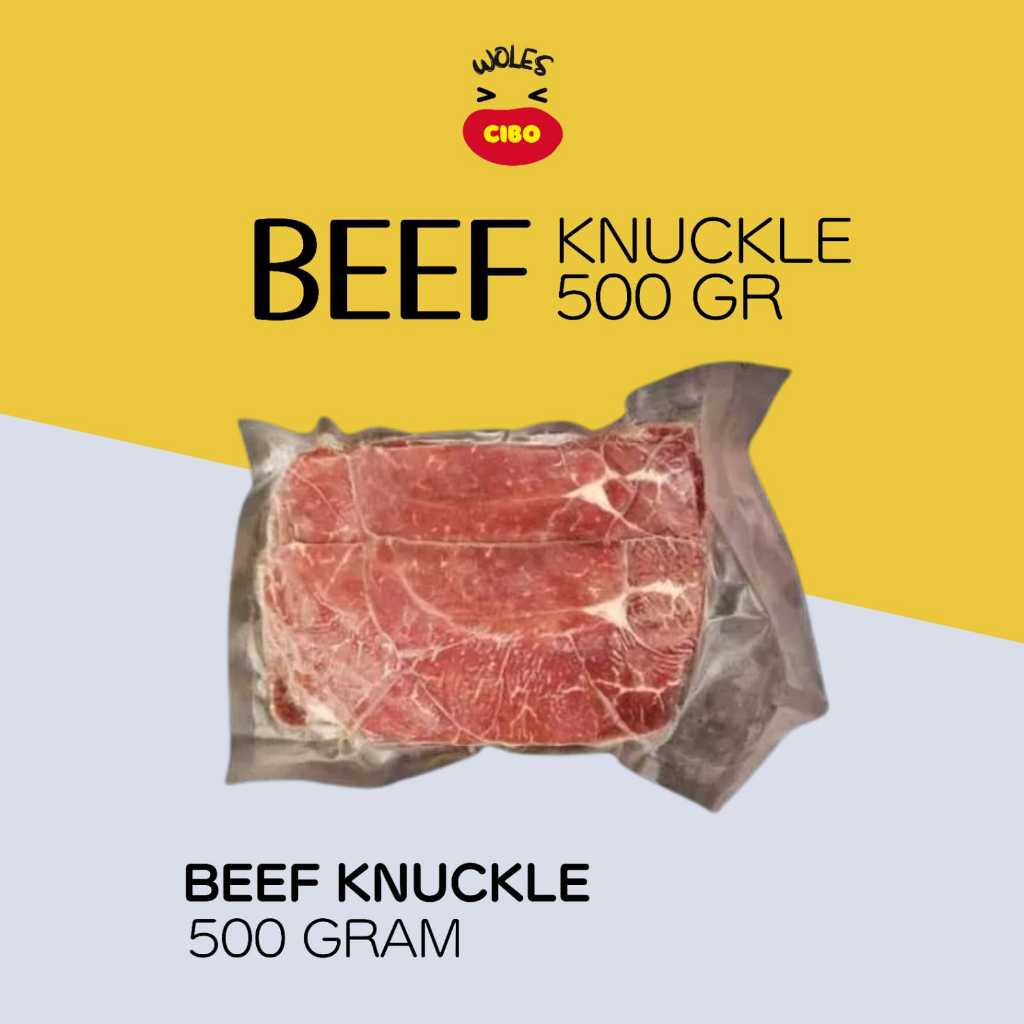 Jual Beef Knuckle 500 Gram / beef / daging sapi / knuckle frozen / beef ...