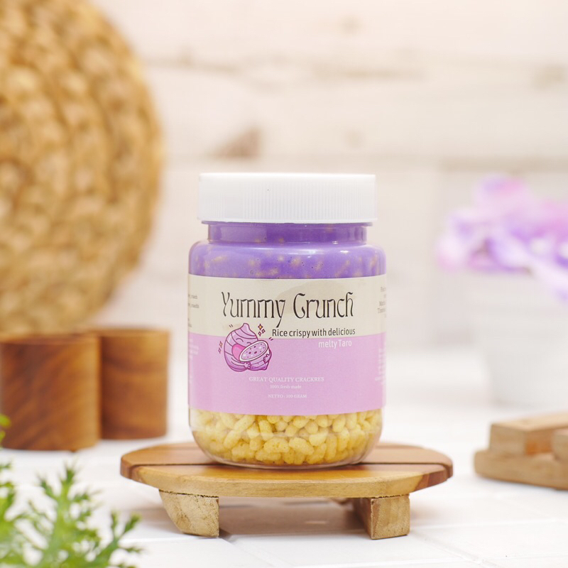 Jual Yummy crunch-CHOCO JAR TARO LUMER CRUNCHY MELTY CEMILAN KEKINIAN ...