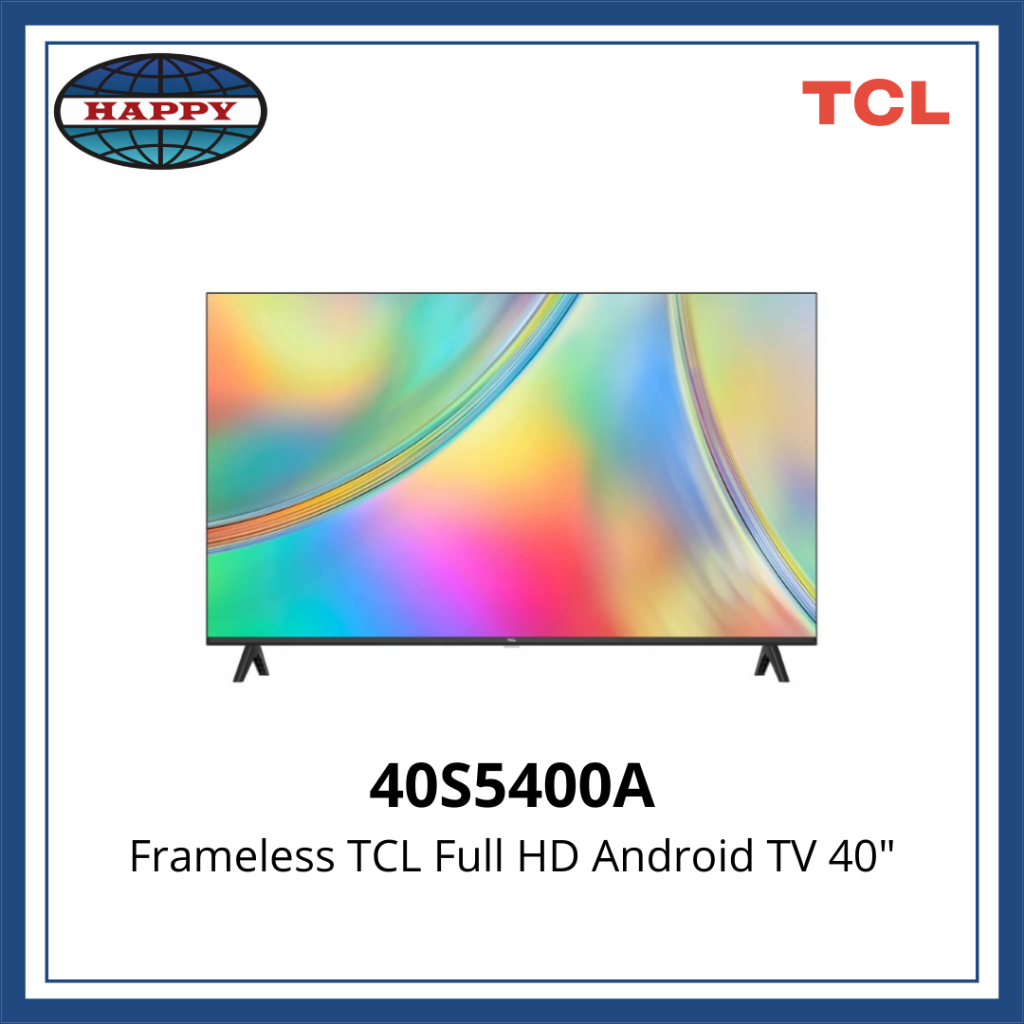 Jual TCL 40S5400A - TV HDR Full HD tanpa bingkai dengan Android TV ...