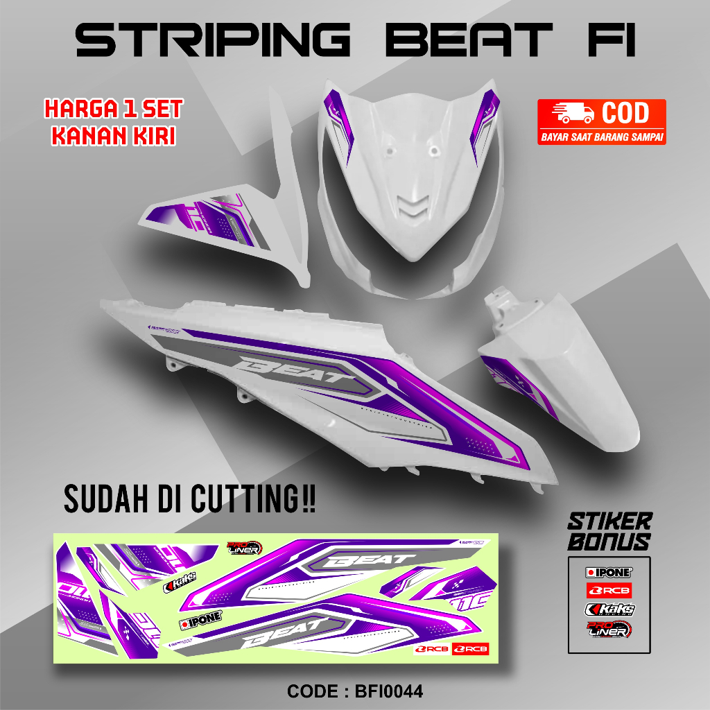 Jual STRIPING BEAT FI / STRIPING BEAT / STIKER BEAT / STRIPING MOTOR ...